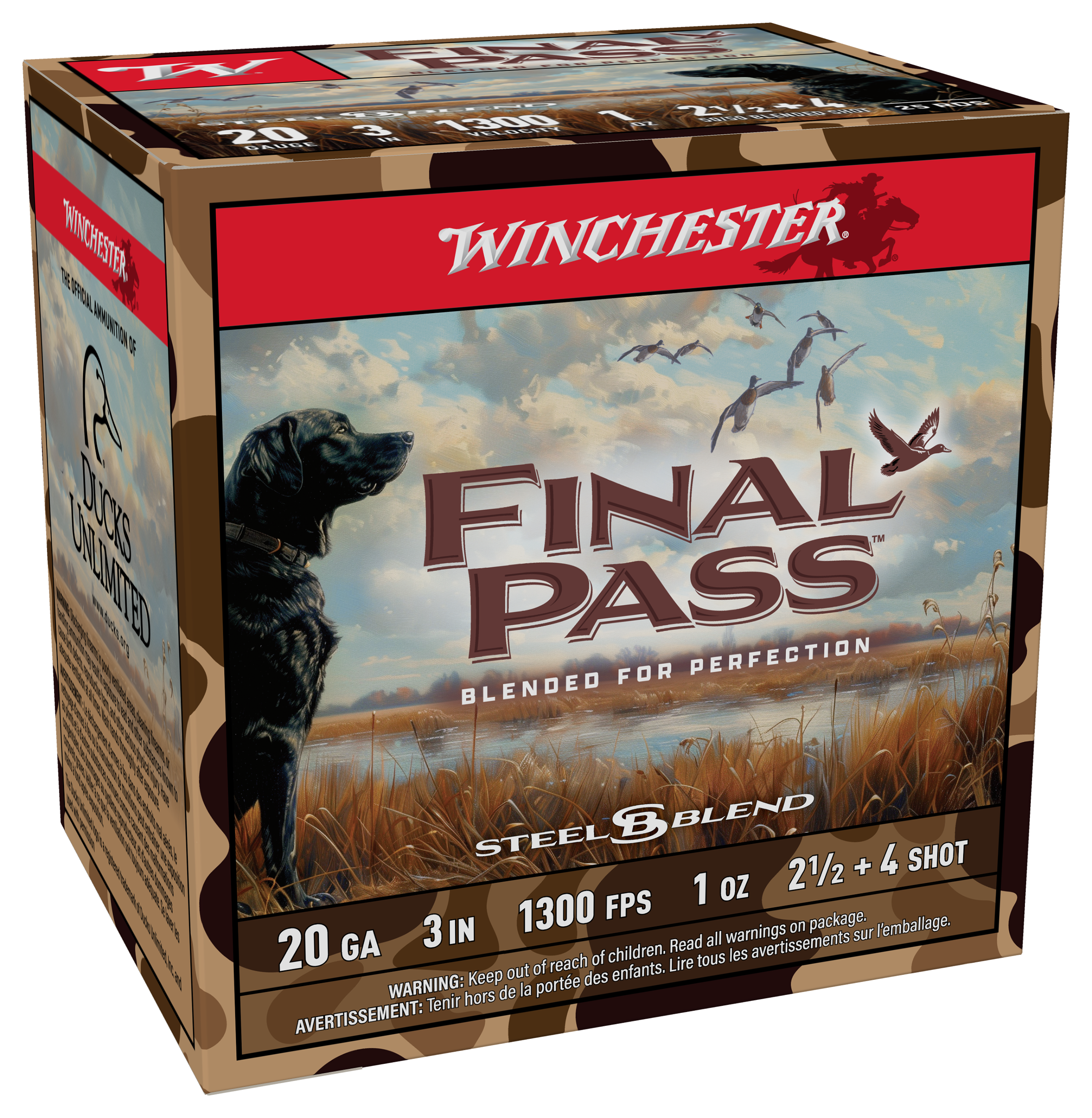 Winchester Final Pass Blended Steel 20-Ga. 3'' 1 oz. Shotshells - 20 ...